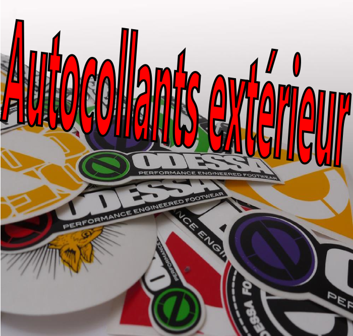 Autocollants - relook passion professionnel en vitres teintées